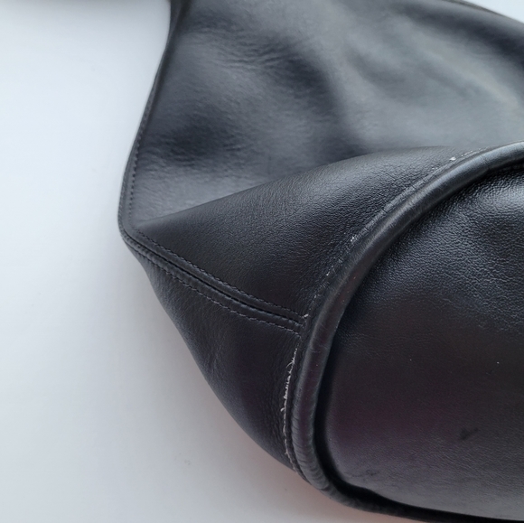 Coach | Bags | Vintage Coach 9953 Helens Legacy Black Leather Bucket ...